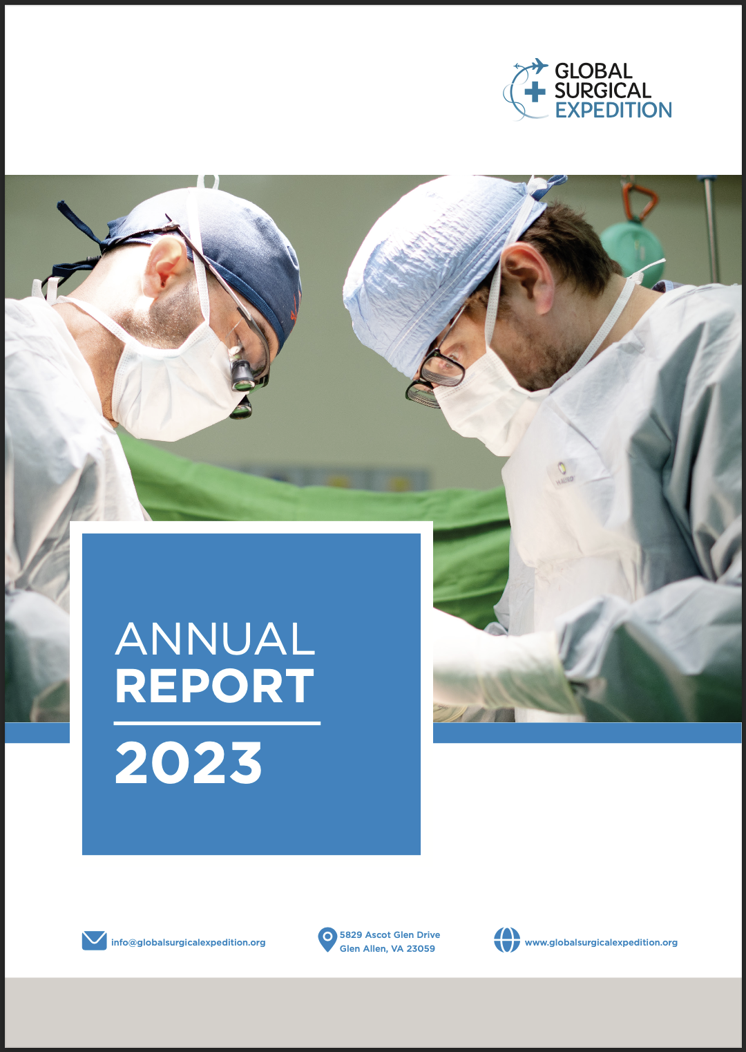 Annual Reports - Global Surgical Expedition